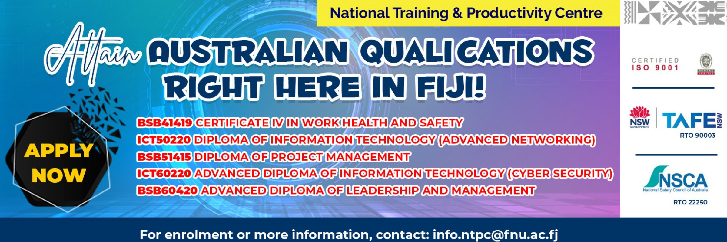 National Training & Productivity Centre